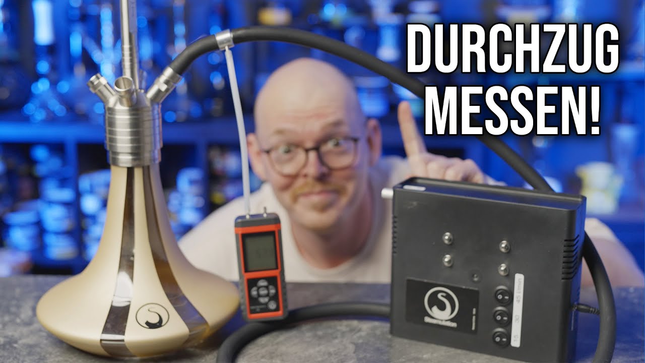 SHISHA DURCHZUG MESSGERÄT! Ich habe den Durchzug von 27 Shishas ...