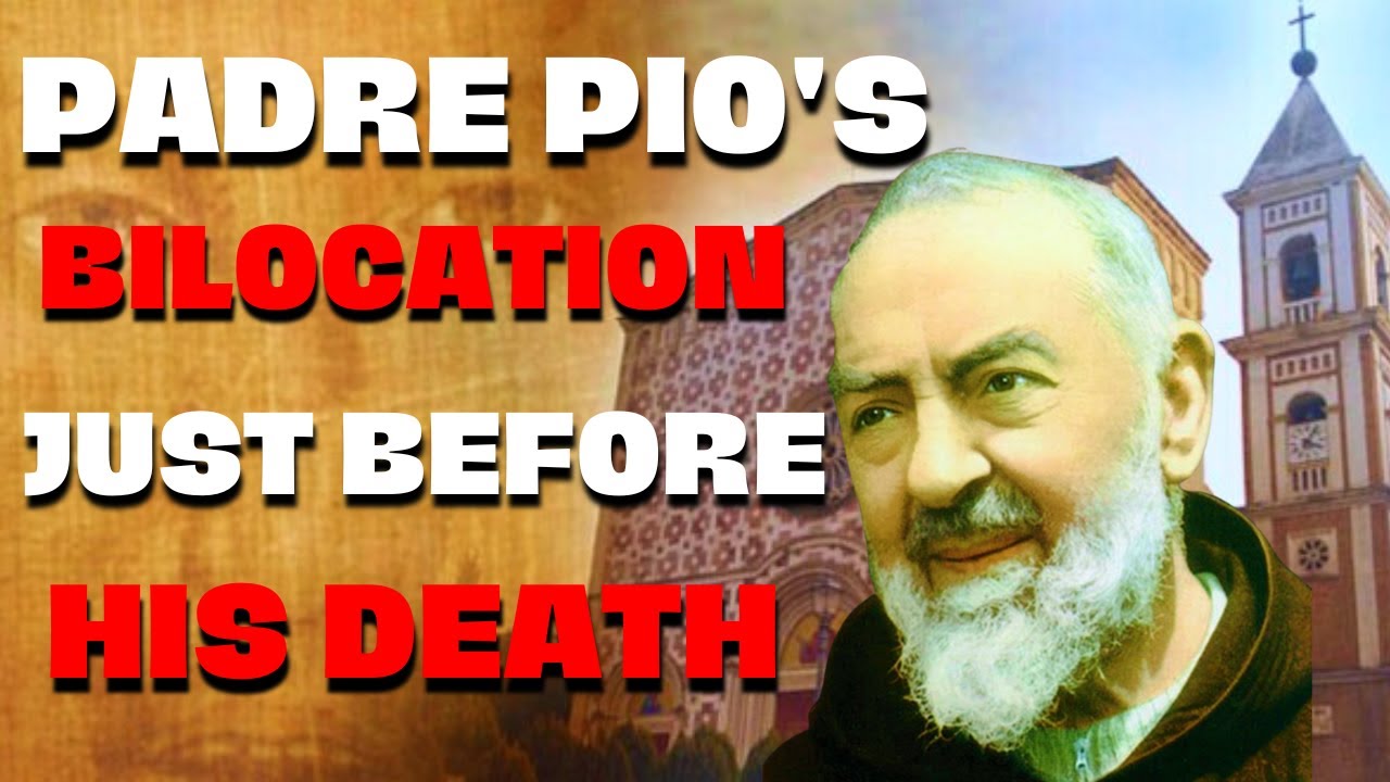 The Legendary Bilocation Of Padre Pio & Padre Domenico Da Cese - YouTube