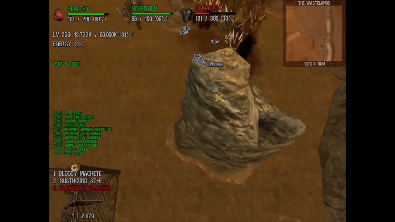 Dead Frontier : Wastelands - Bucktooth Blaster - Rust Hound 37-E ...