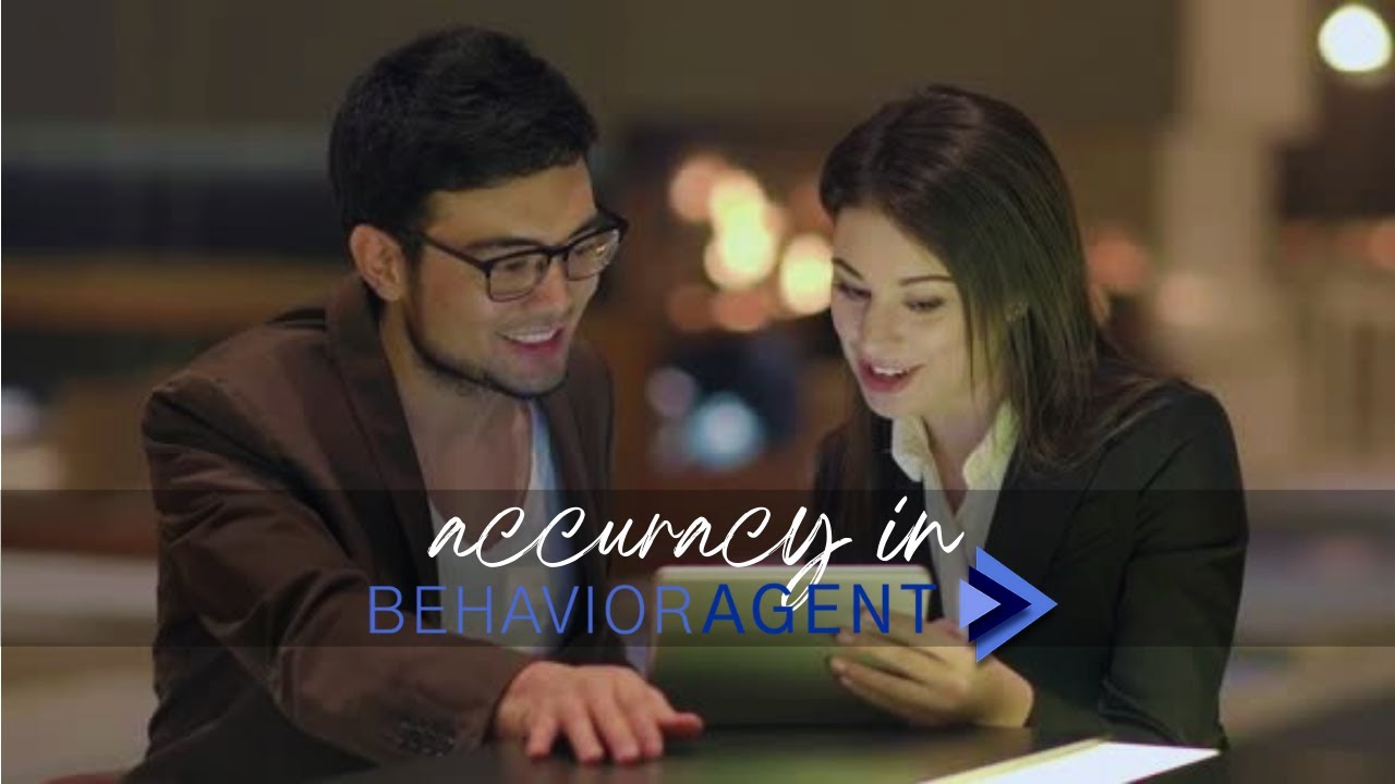 Behavioral SaaS: Accuracy in Behavior Agent - YouTube