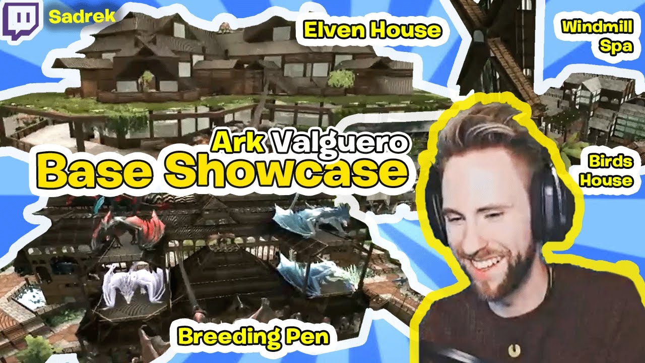 Base Showcase Ark Survival Valguero: Breeding Pen, Elven House, Bath ...
