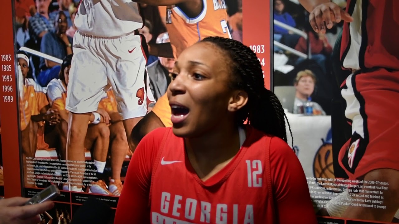 Haley Clark Interview – February 6, 2018 – Georgia vs. Vanderbilt - YouTube