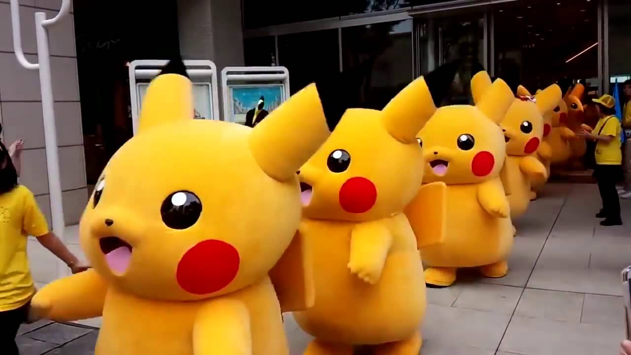 Pikachu Swarms Streets Of Asia!! PIKACHU ATTACK IN ASIA!! Pikachu Army ...