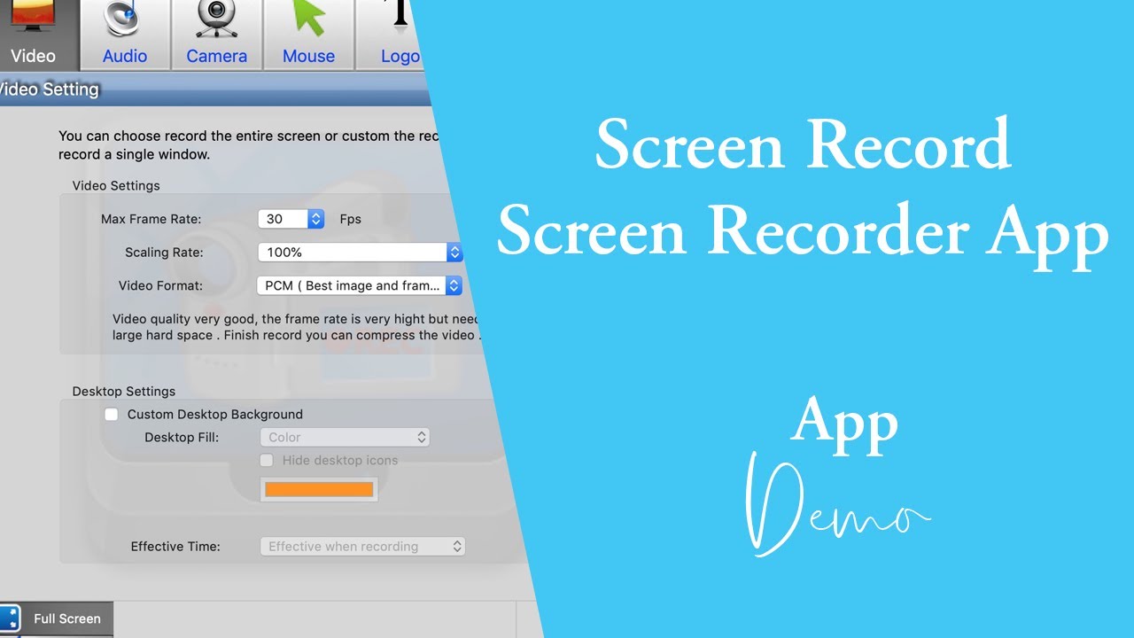 How to use the Screen Record - Screen Record App for Mac - YouTube