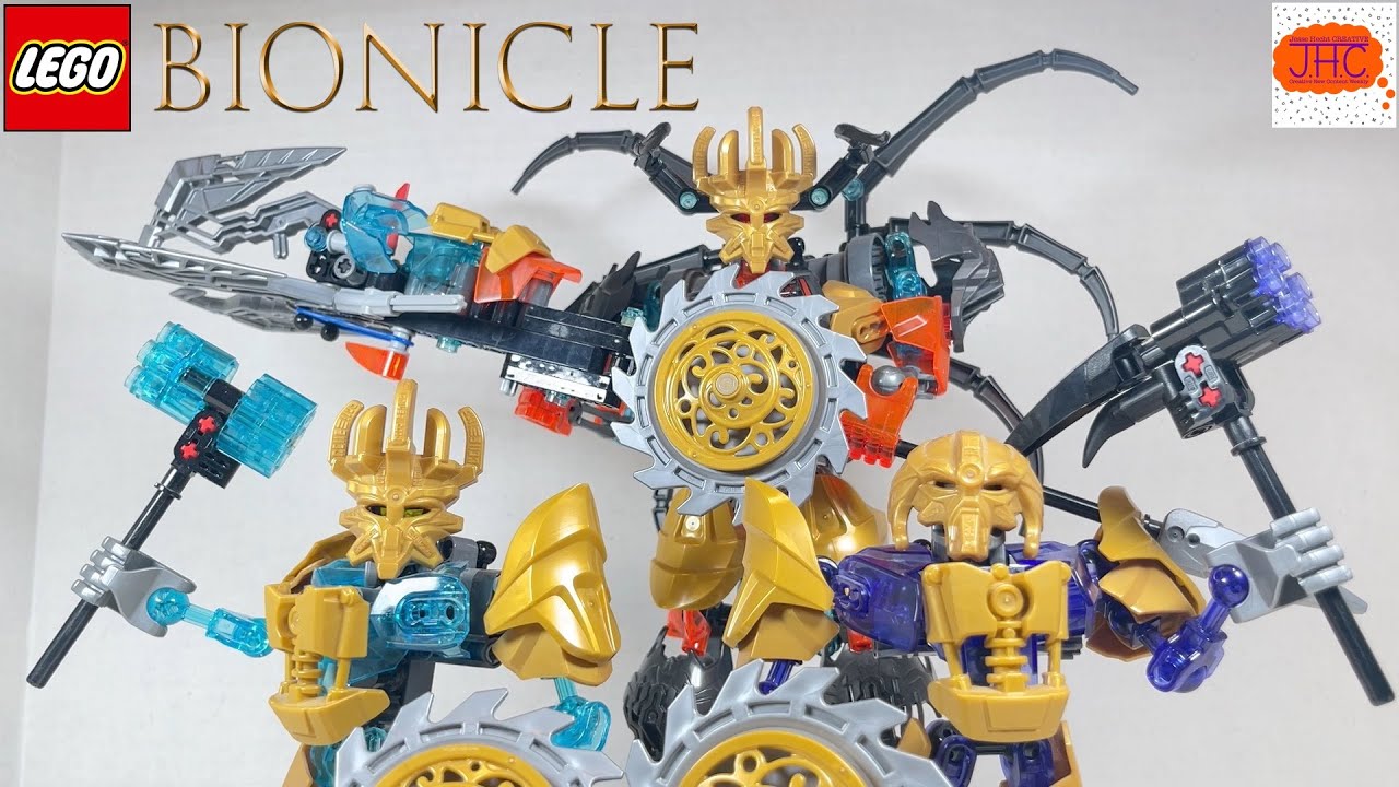 BIONICLE Makuta Ekimu Skull Grinder Scorpio Combiner Action Figure LEGO ...