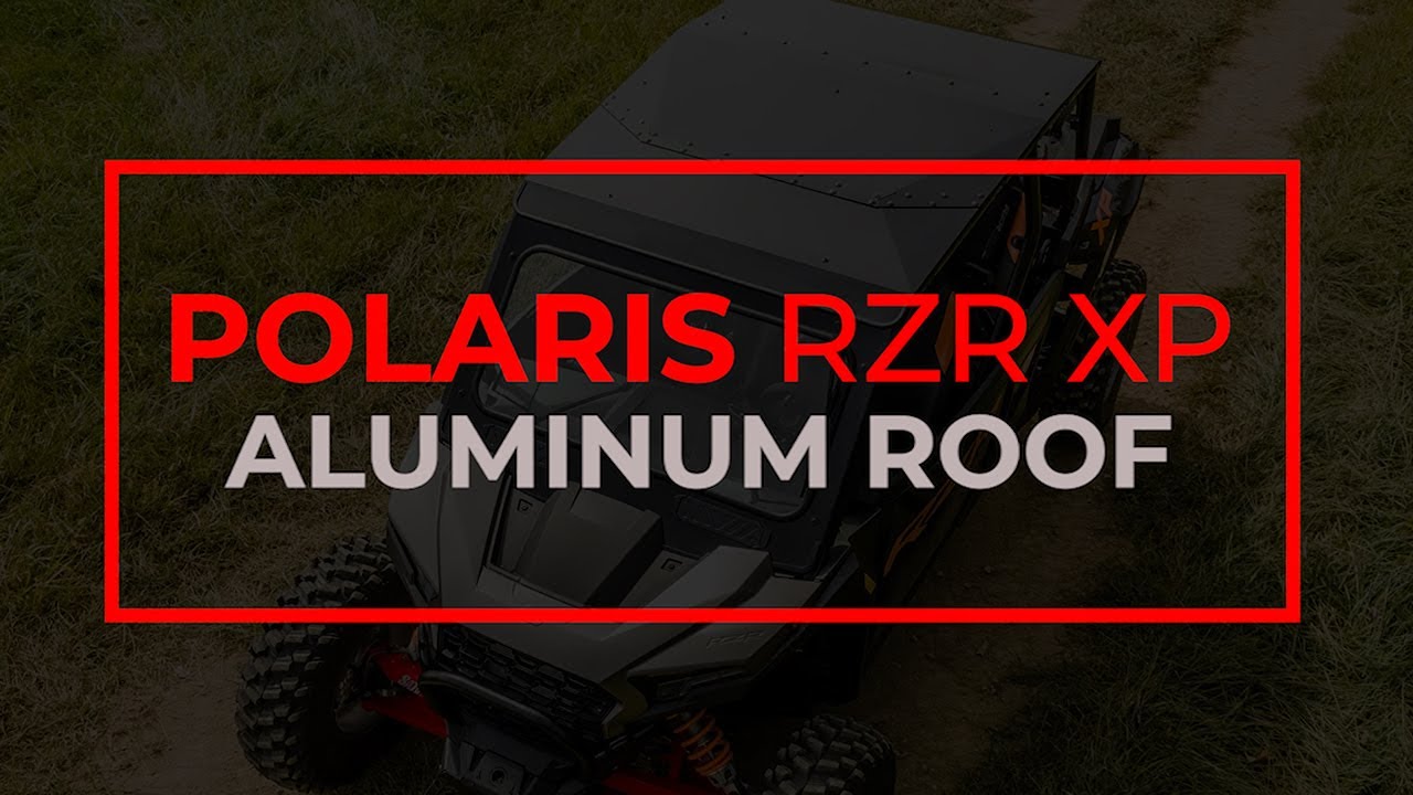 How to Install SuperATV's Aluminum Roof on the Polaris RZR XP 4 - YouTube