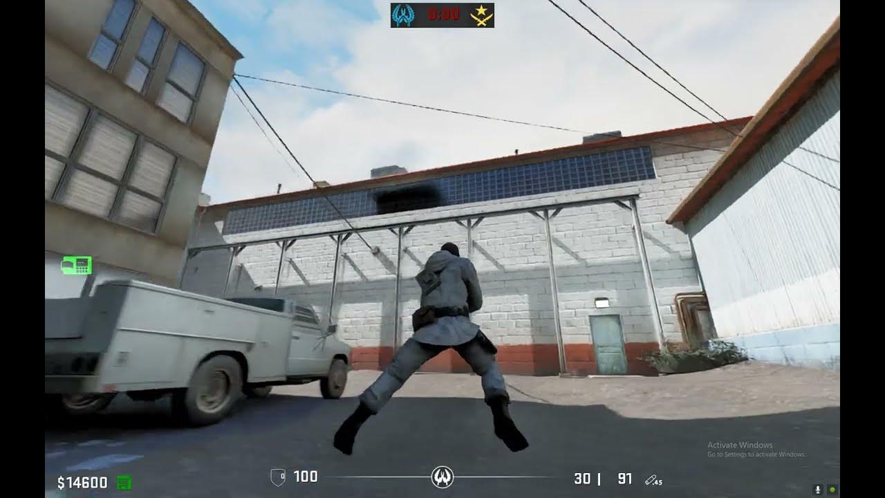 Counter Strike Source RTX: Ray trace Reflections - YouTube