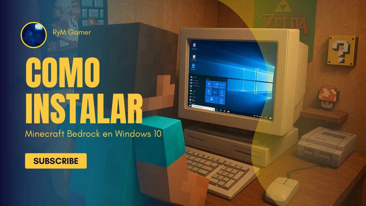 Como Instalar Minecraft Bedrock en Windows 10 - YouTube