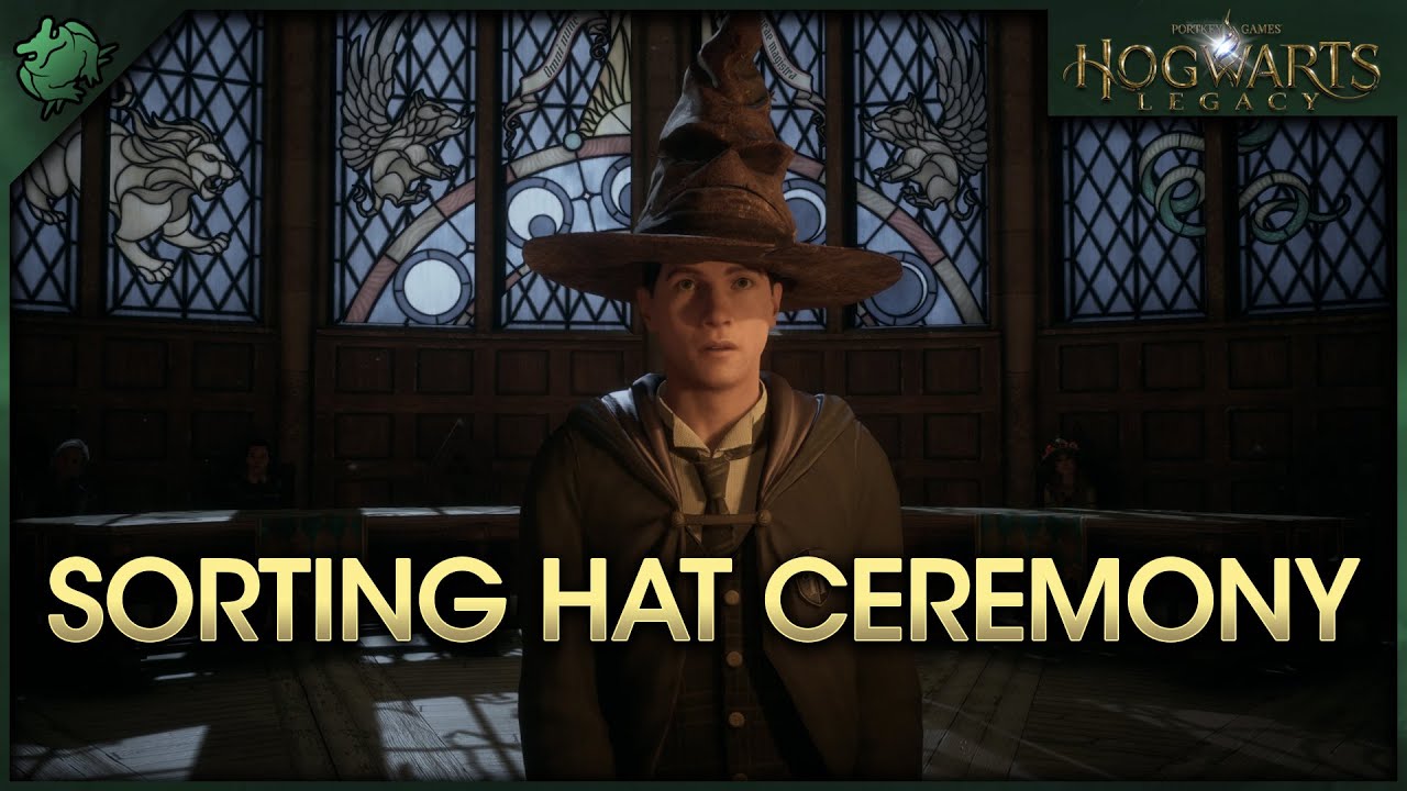 Hogwarts Legacy - Sorting Hat Ceremony [PC] - YouTube