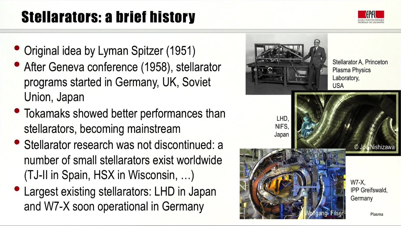 7b The stellarator and other confinement concepts - YouTube