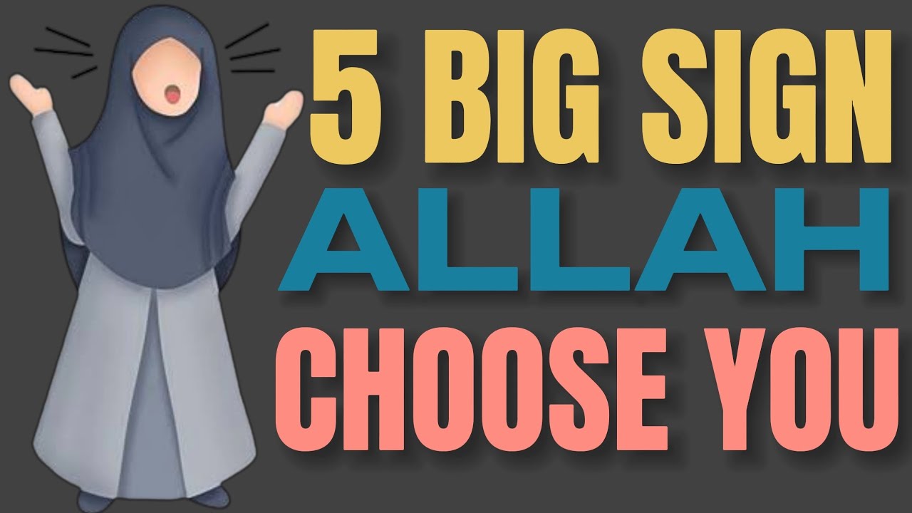 5 big sign Allah choose you #islam #islamic #islamicvideo - YouTube