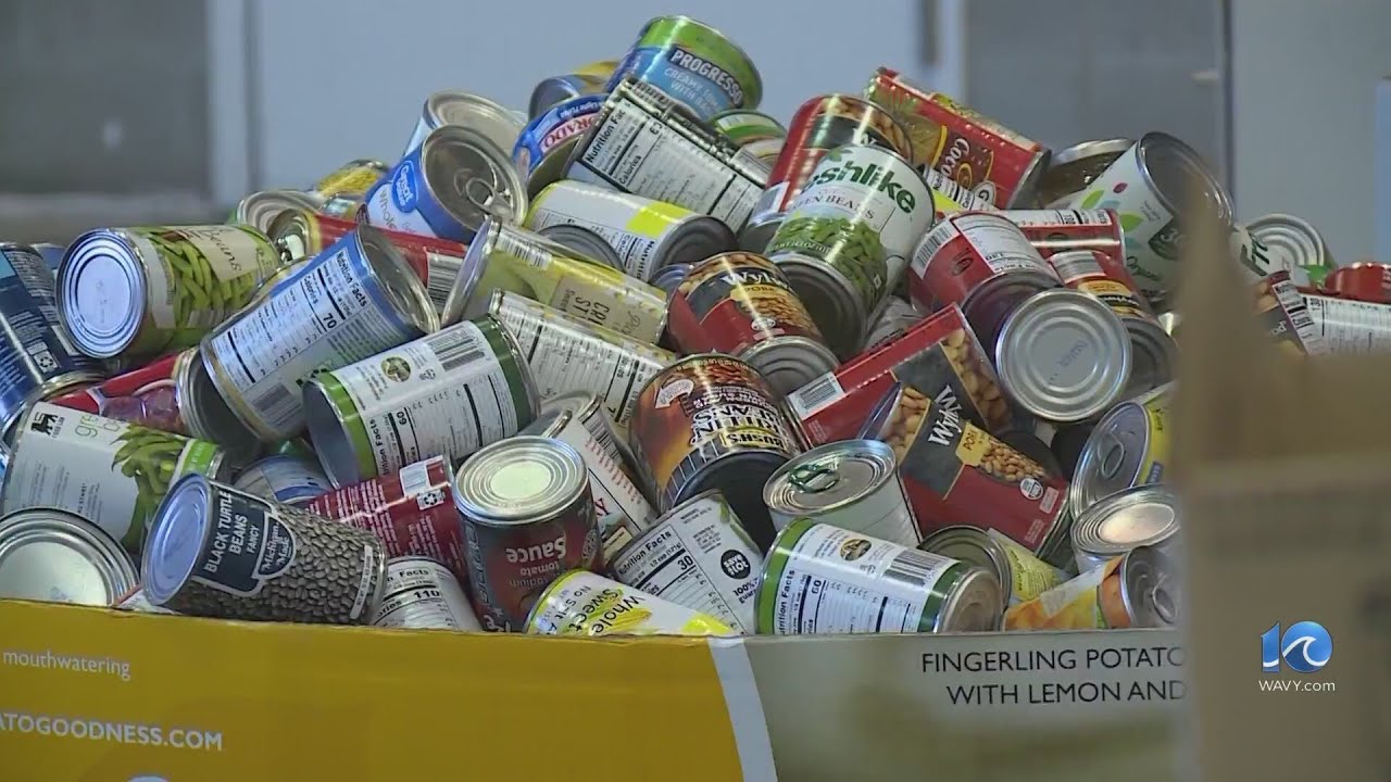 Area food banks face shortages - YouTube