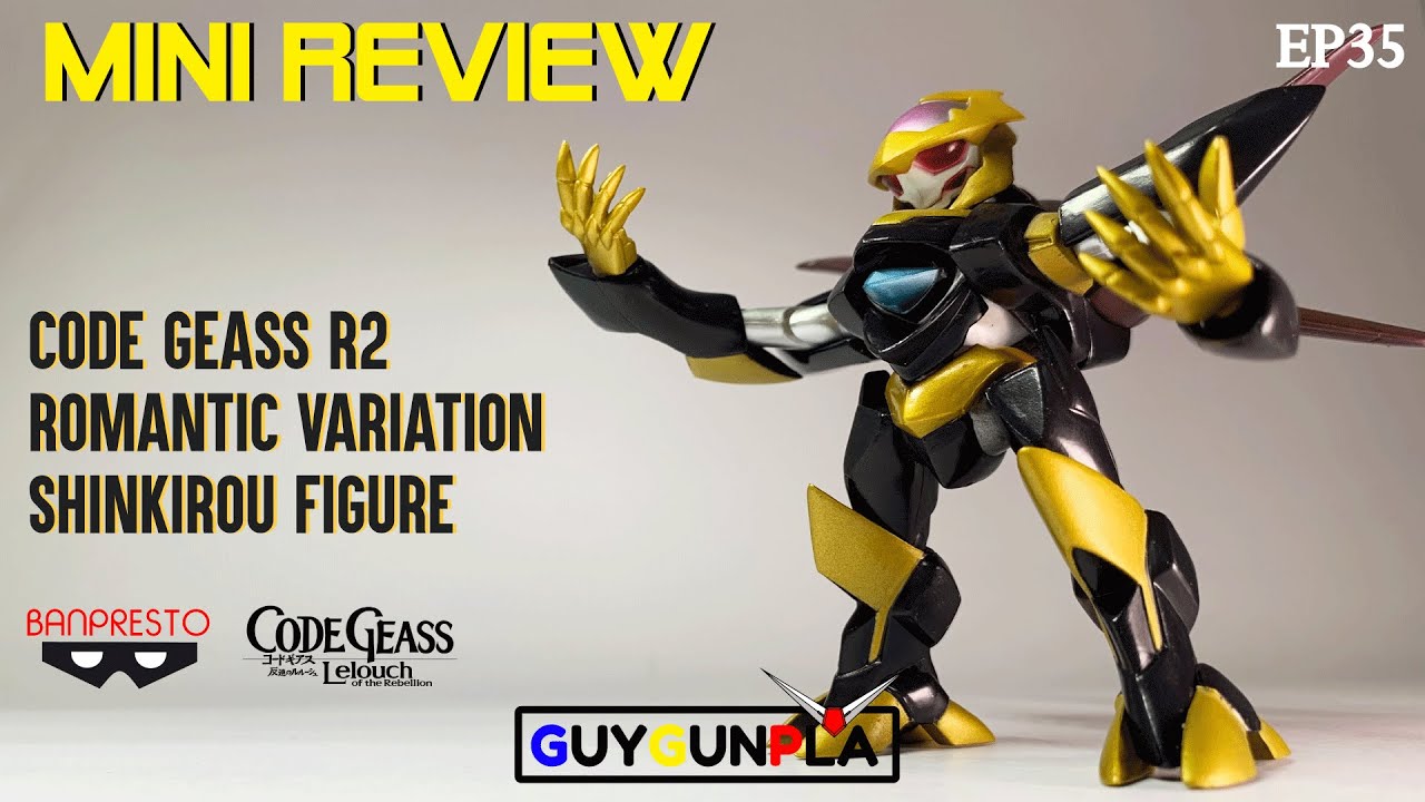 มินิรีวิว CODE GEASS R2 ROMANTIC VARIATION SHINKIROU FIGURE ชินคิโรหุ่น ...