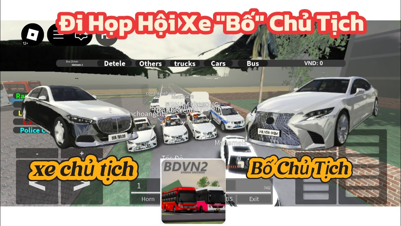 BDVN2 || Một Ngày Họp Hội Xe Của "Bố" Chủ Tịch Cùng Những Người Bạn # ...