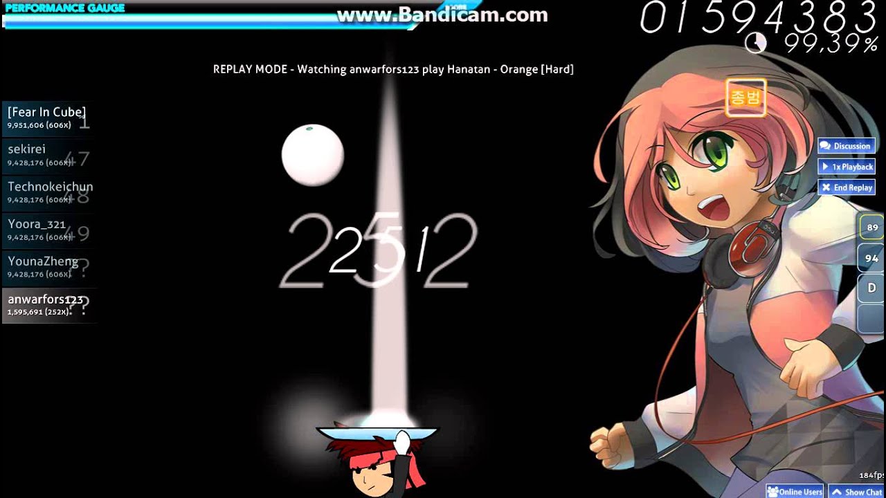 Hanatan - Orange [Hard] (Catch the Beat) + HD - YouTube