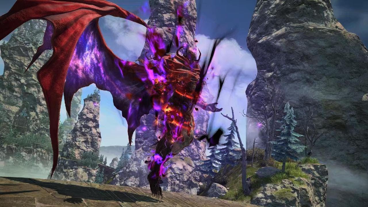 FFXIV:New 6.3 Trial Rubicante Black Mage POV (Mount Ordeals Normal ...