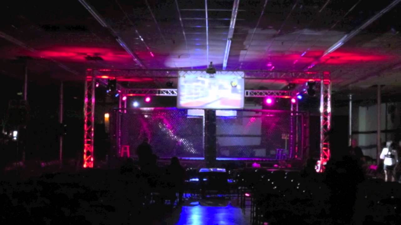 MMA Setup Pictures during the setup process - YouTube