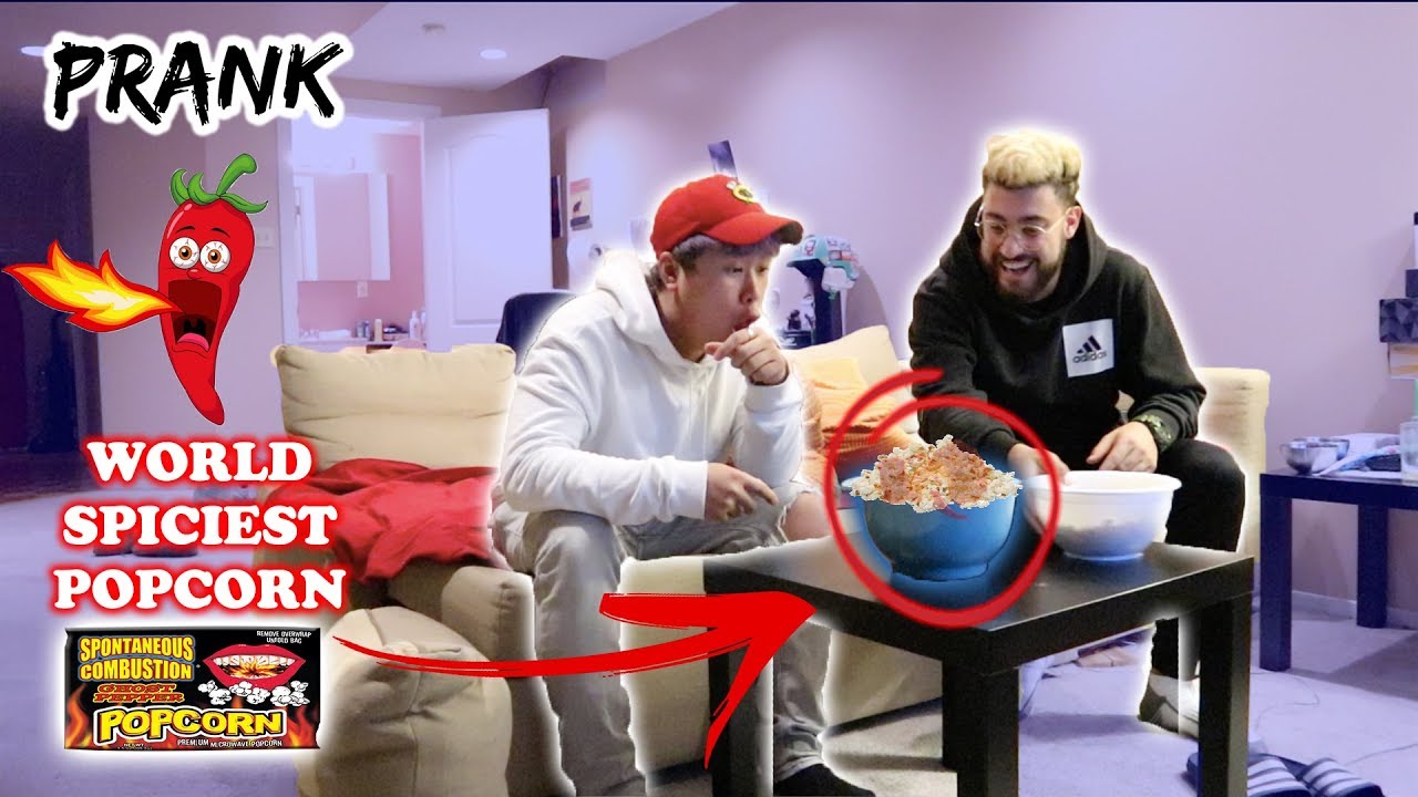 GHOST PEPPER PRANK ON DAVIDPARODY !!! ((HE CRIES)) - YouTube
