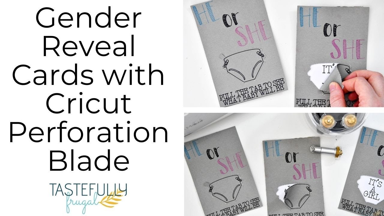 Gender Reveal Cards - YouTube
