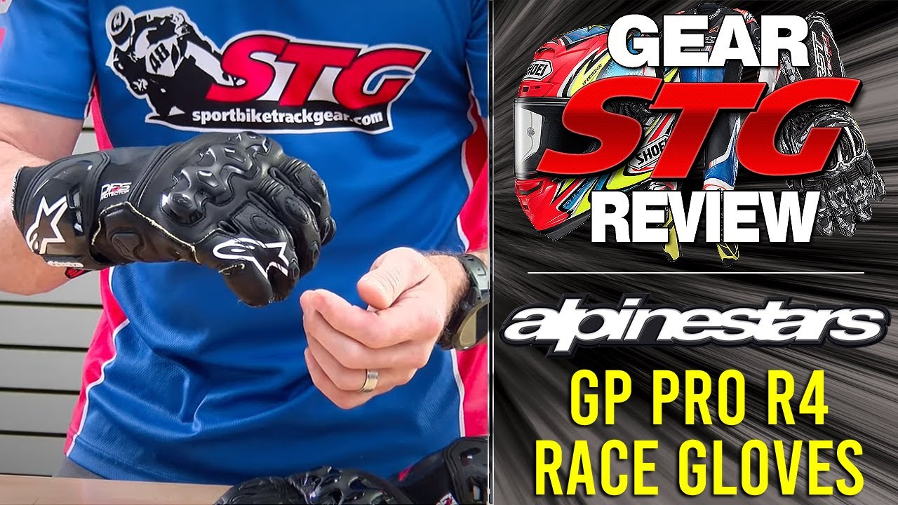 Alpinestars GP Pro R4 Motorcycle Gloves Review from SportbikeTrackGear ...
