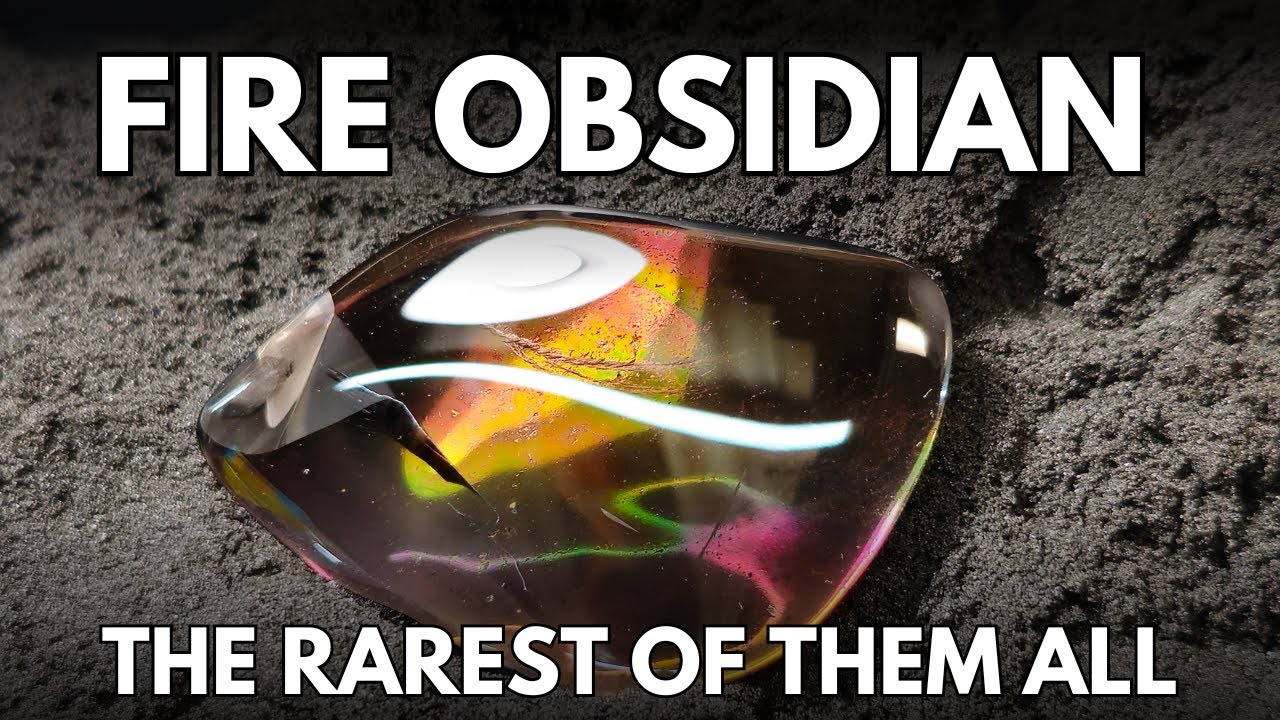 Fire Obsidian - The rarest of them all - YouTube