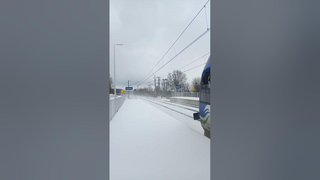 Przejazd przez nieczynnej stacje Kolno Polregio SA133 Ełk-Olsztyn Główny - YouTube