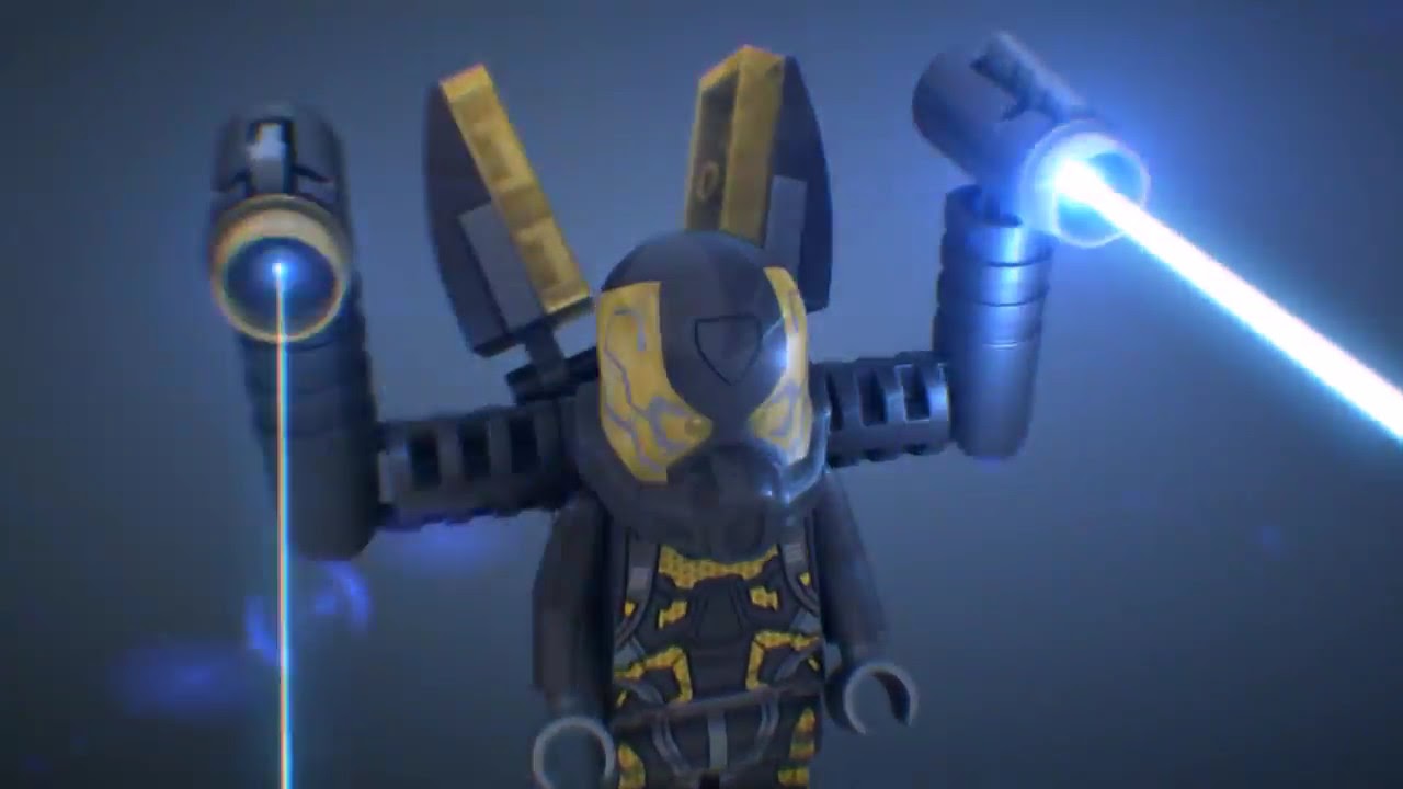 LEGO YELLOW JACKET TEST - YouTube