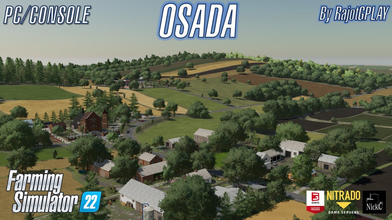 FARMING SIMULATOR 22 🗺️ OSADA - Map tour / presentazione by RajotGPLAY ...