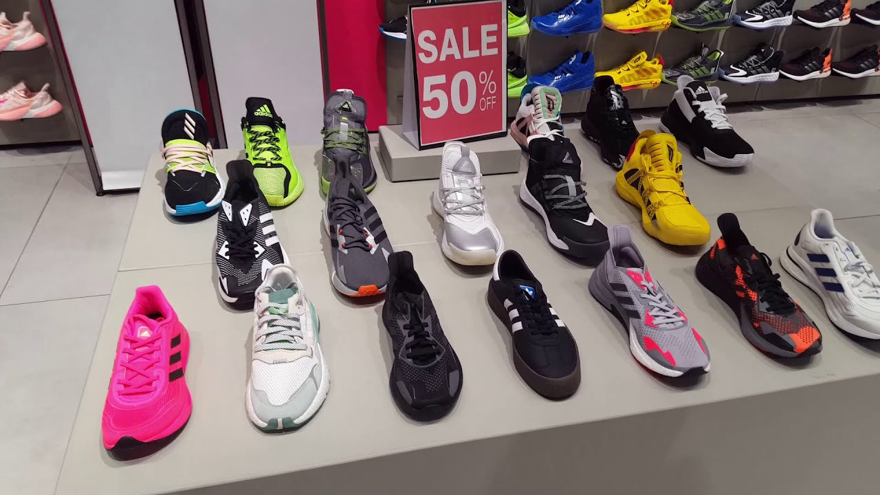 50% off na agad ang mga bagong signature shoes sa Adidas Gateway! - YouTube