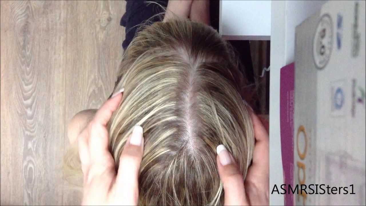 ASMR Back Scratching & Scalp Massage - YouTube