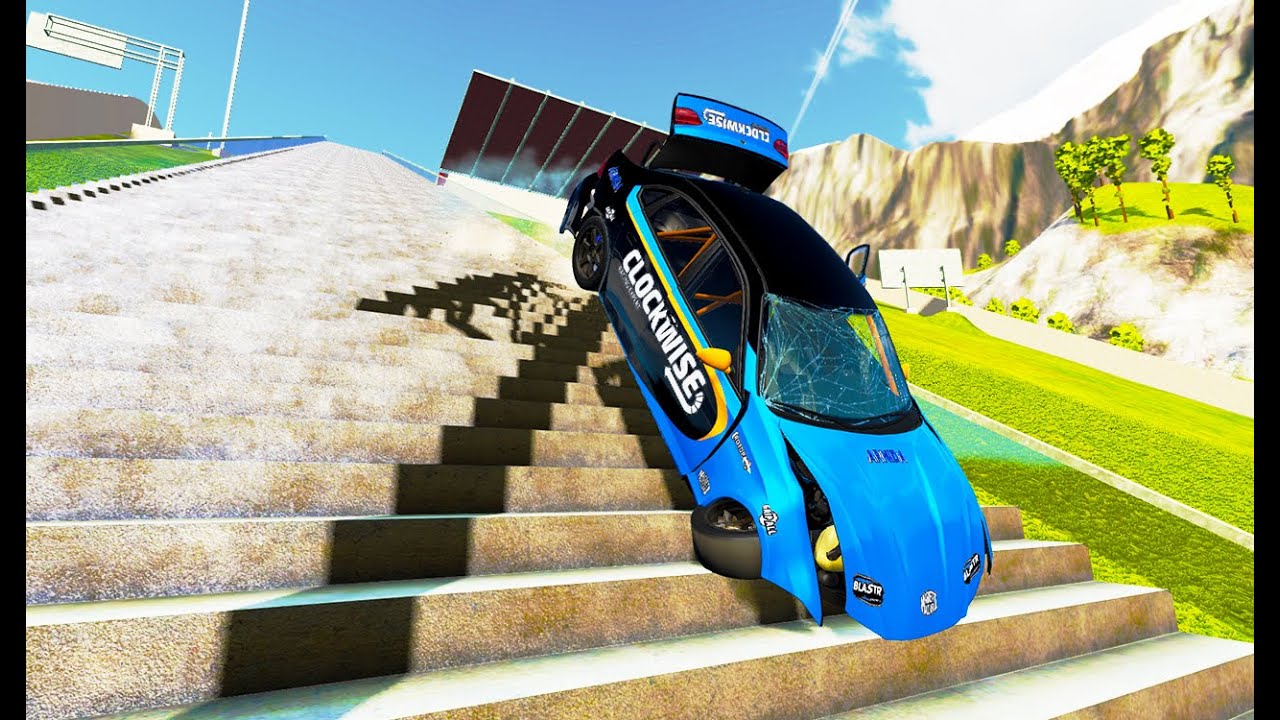 Car Jump Arena Map BeamNG Drive | Fahim Gaming - YouTube