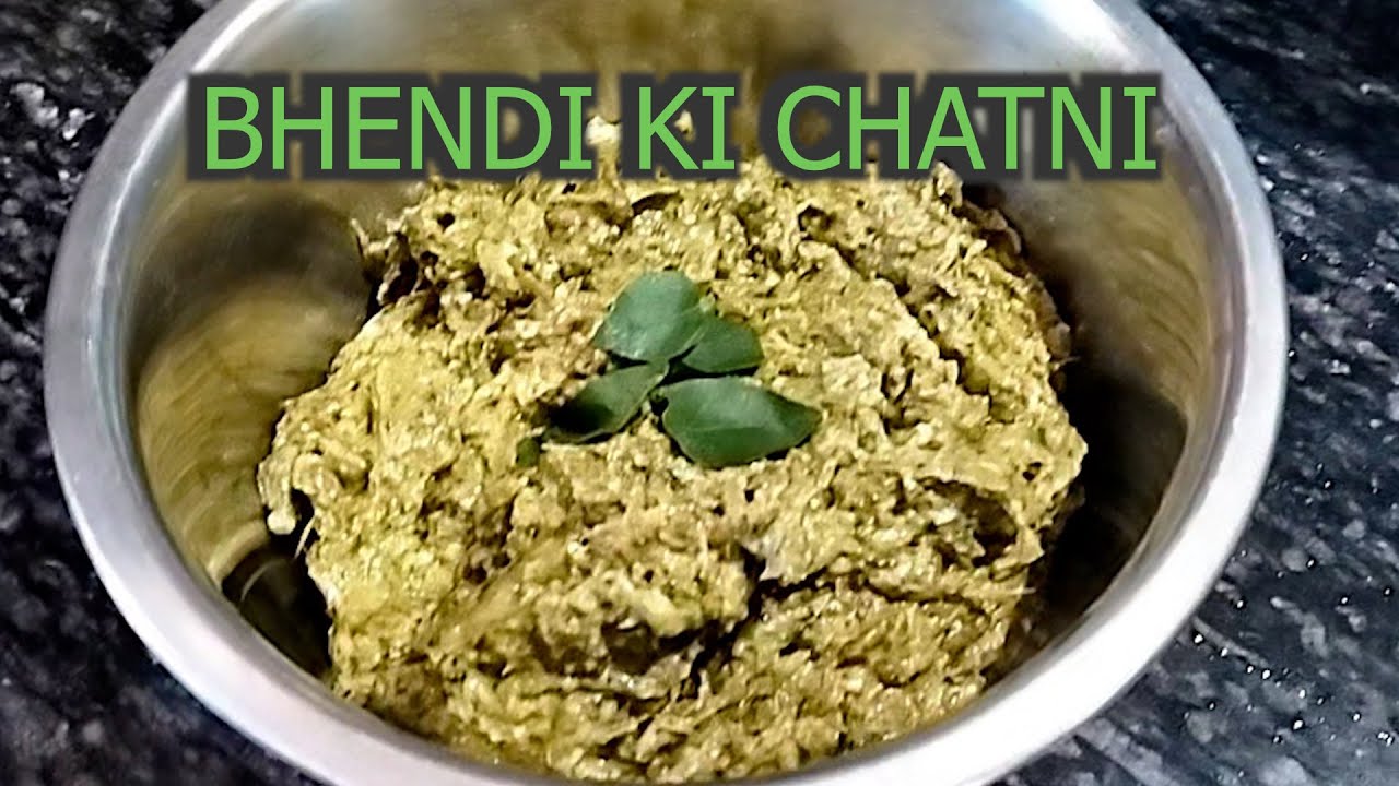 Bhendi Ki Chatni || Bendakaya Pachdi Andhra Style #video #cooking #okra ...