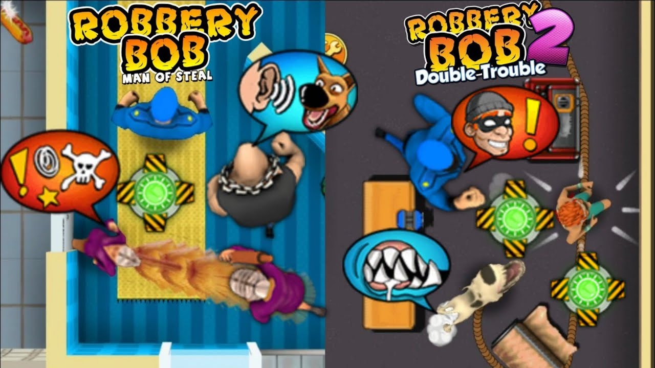 Super Hag & Long Runner Bob - Robbery Bob Hack All Tools Troll All ...