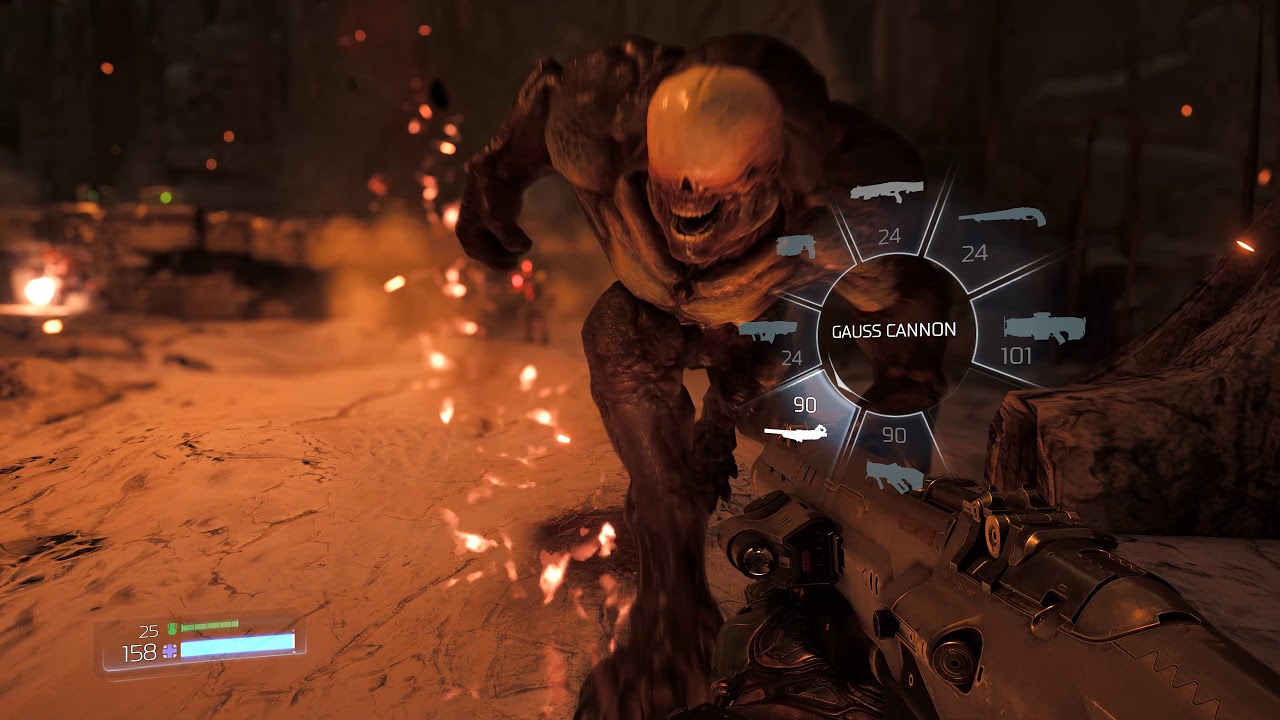 Doom PC - Gameplay Chapter 06 - MAX Settings 4k 60FPS - YouTube