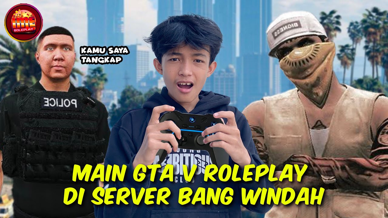 PERTAMA KALI UCUP MAIN GTA V RP KOCAK BANGET ‼️ - YouTube