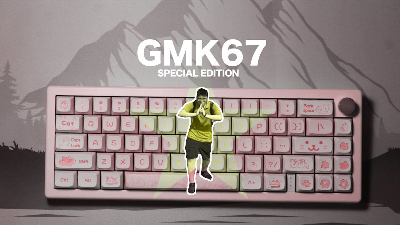 PINK GMK67 - I built a custom keyboard for my Vietnamese friend | Zuoya ...