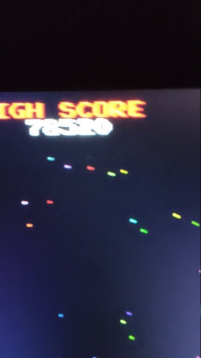 My galaga high score. - YouTube