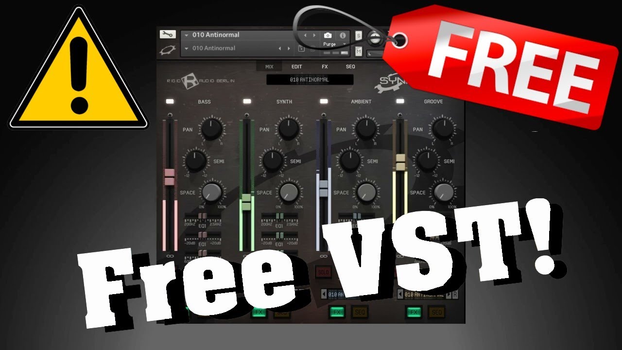 【Free VST!!!】$89→$0! Best Free Synth Kontakt Libraries for Beatmaking? Synferno by Rigid Audio ...