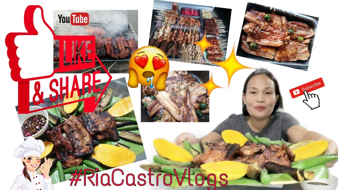 How to cook Grilled Pork Belly | Inihaw na Liempo | BBQ pinoy Ihaw-ihaw ...