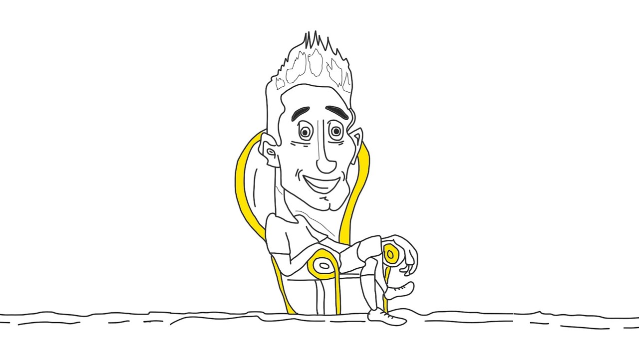 How to draw easy step by step Robert Lewandowski - YouTube