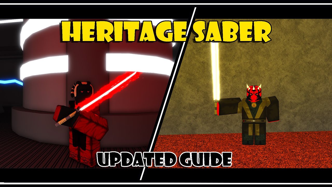 How to get the heritage saber (UPDATED) | Force [Pre-Alpha] - YouTube