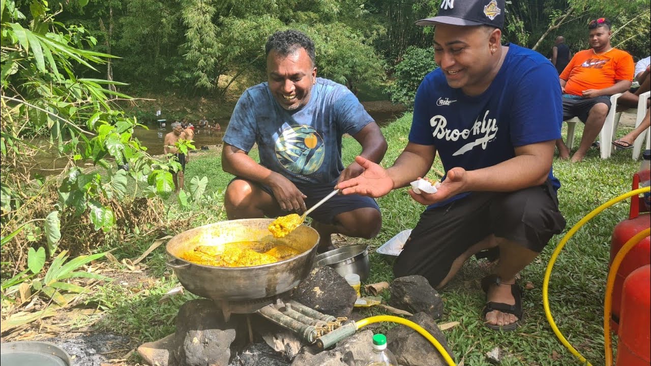 Curry Duck Competition Trinidad Vs New York - YouTube