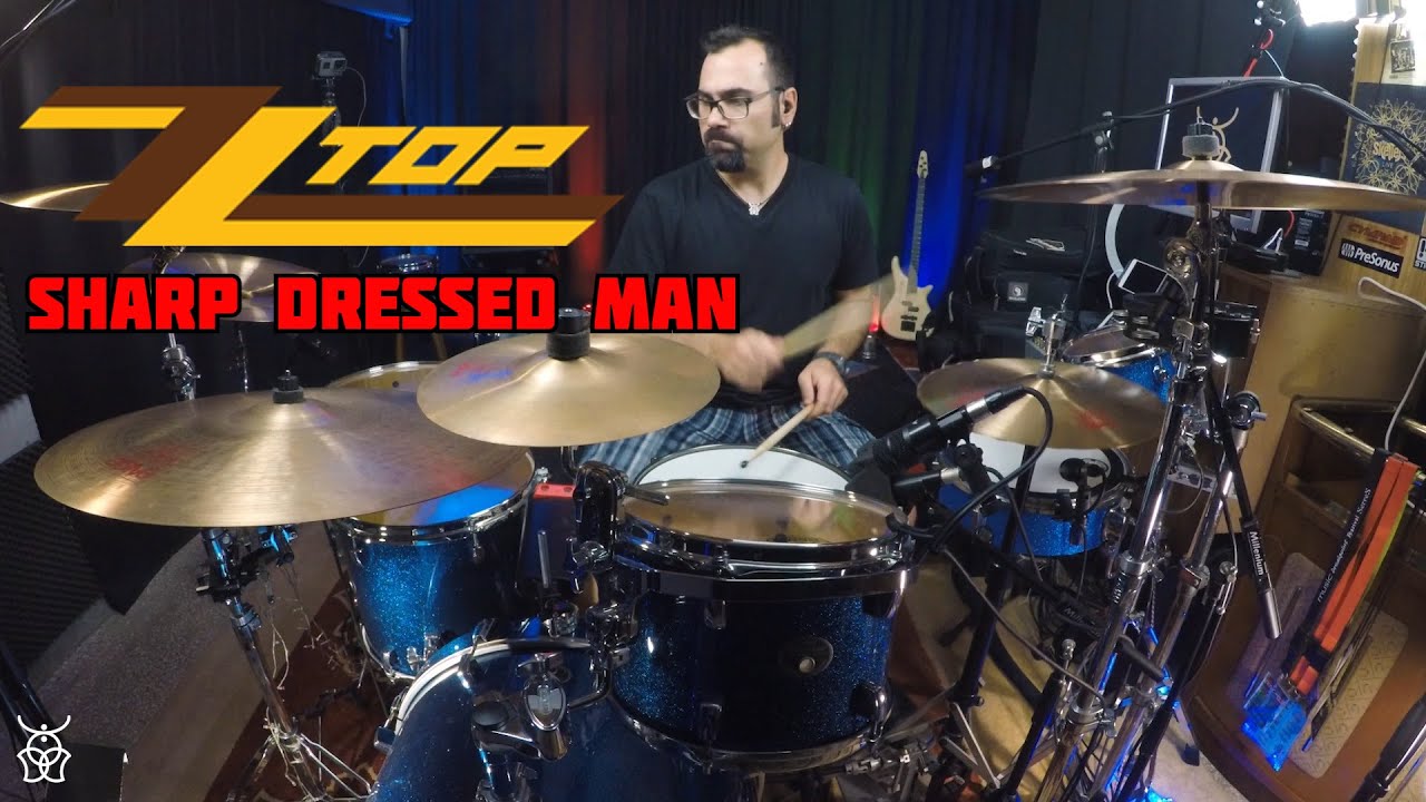 ZZ Top - Sharp Dressed Man Drum Cover - YouTube
