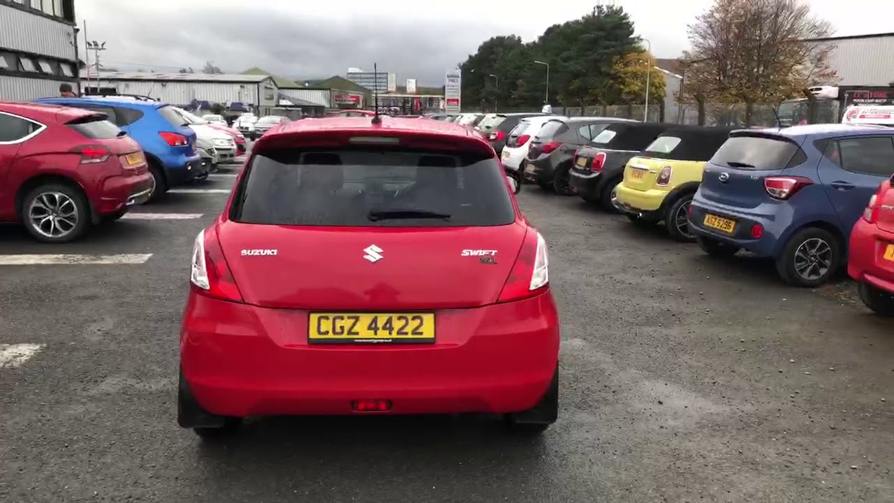 RED SUZUKI SWIFT - YouTube