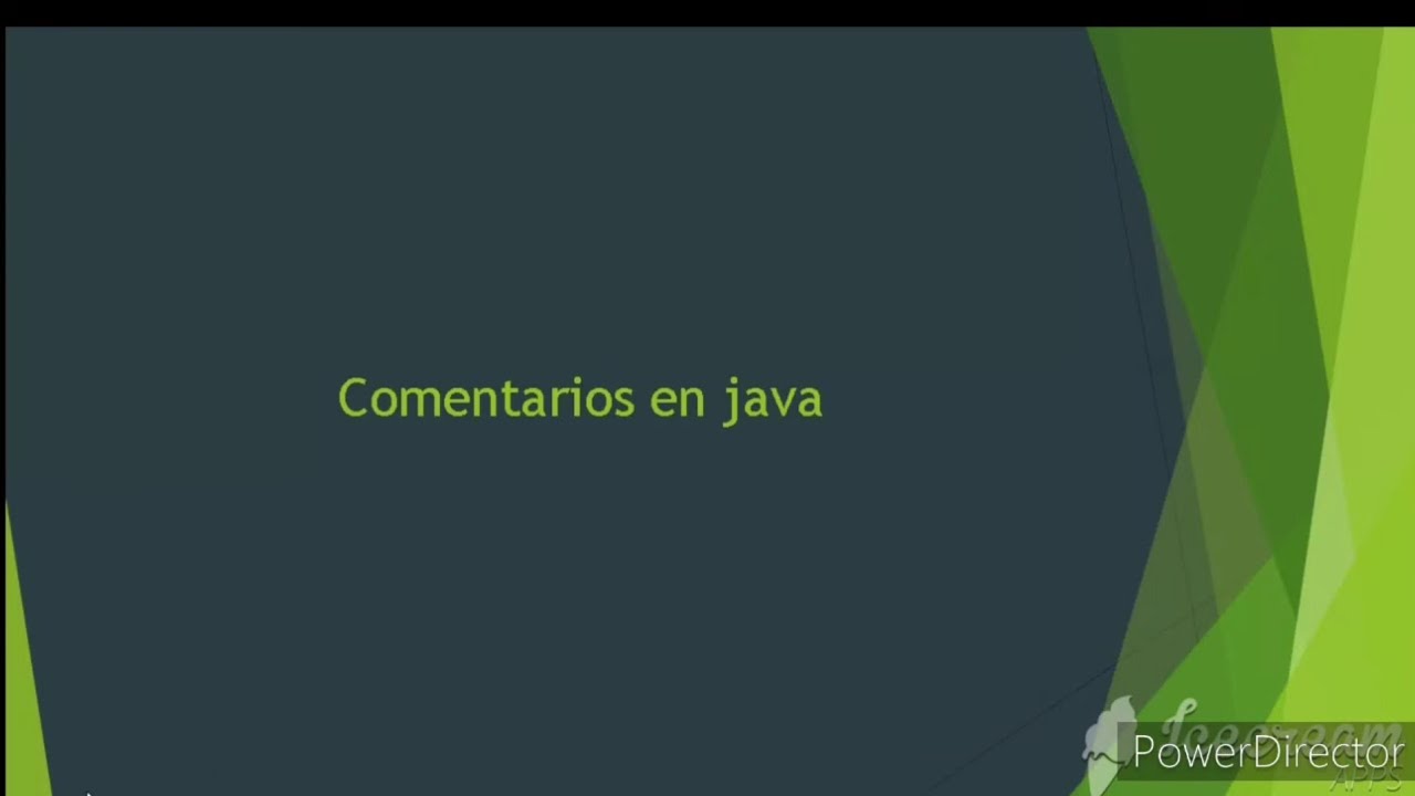 Aprende a poner comentarios en JAVA - YouTube