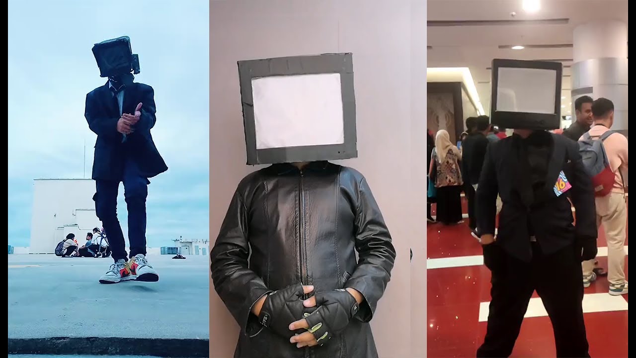 All TVMan CameraMan Cosplay Skibidi Toilet Video Compilation - YouTube