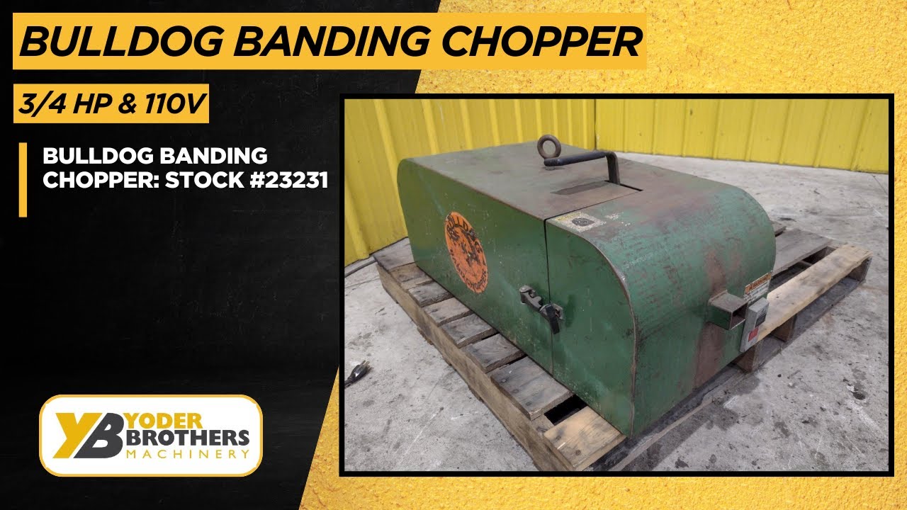 BULLDOG BANDING CHOPPER: STOCK #23231 - YouTube