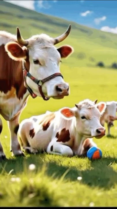 Sad Story of cow and old lady |Sad Story | Cows AI video #foryou # ...