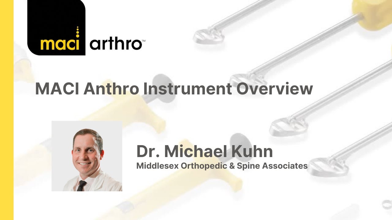 MACI Artho Instrument Overview by Dr. Michael Kuhn - YouTube