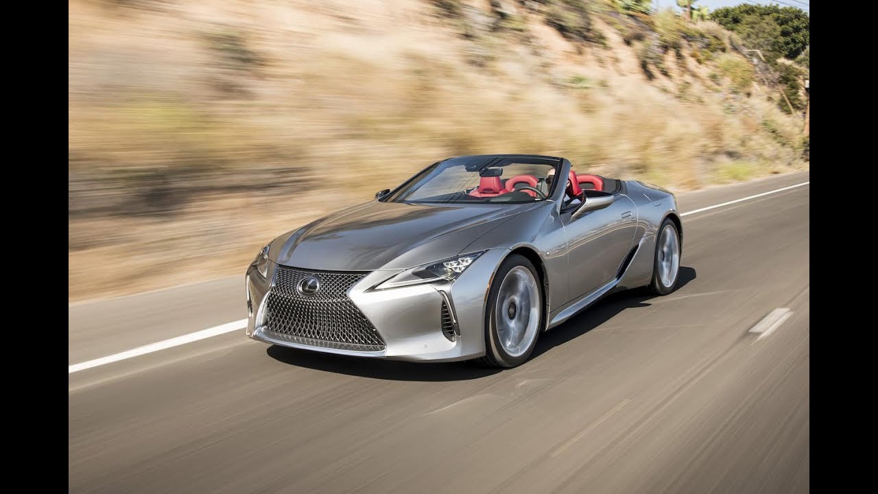 24 Lexus LC 500 Convertible review by Mark Savage and Paul Daniel - YouTube